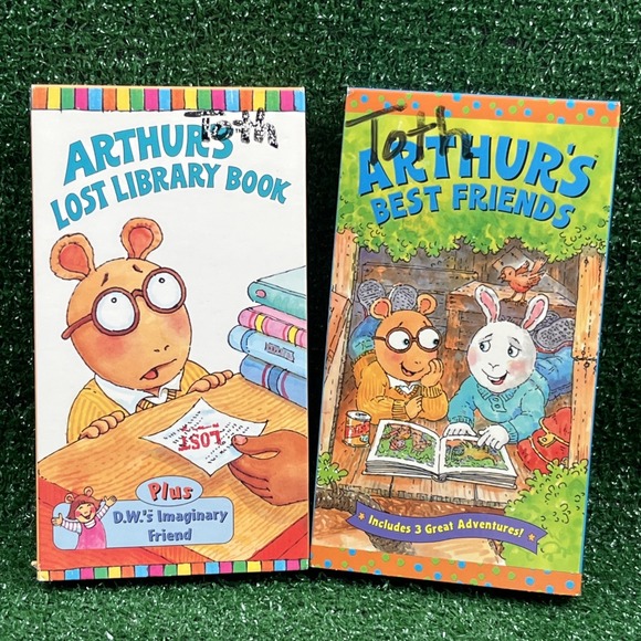 Portable Audio & Video | Arthur Cartoon Lot Of 2 Vhs Tapes Arthurs Best ...